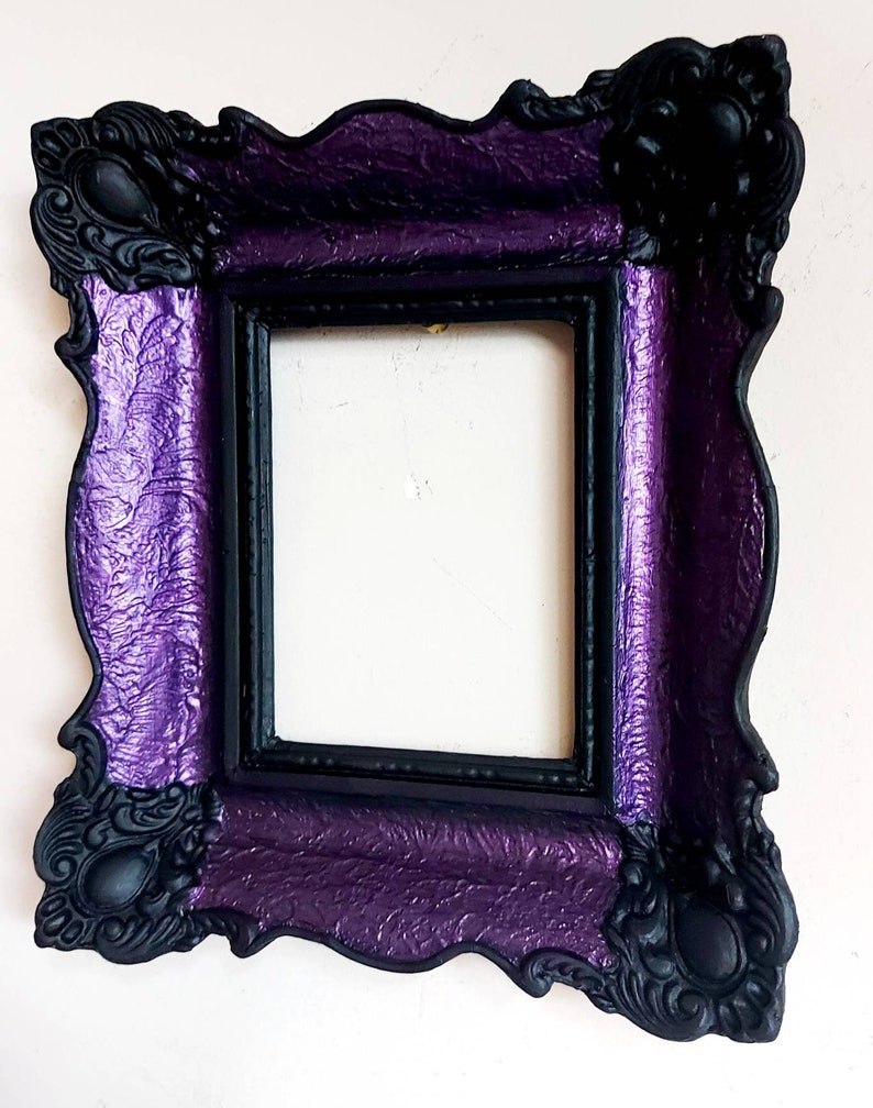 Gothic Purple Frame Witch Purple Frame Vampire Purple Frame - Etsy