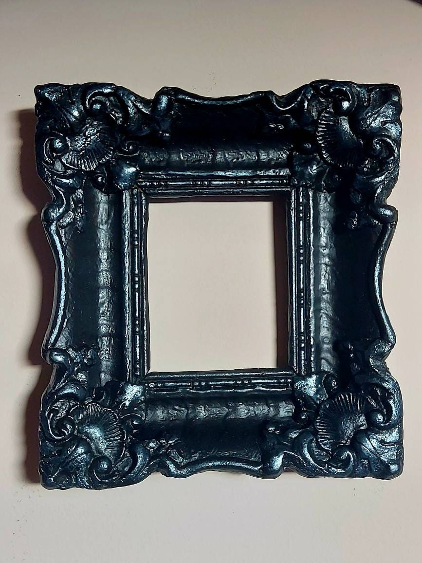 Painting Gothic bedroom decor Gothic black frame Gothic wall decor ...