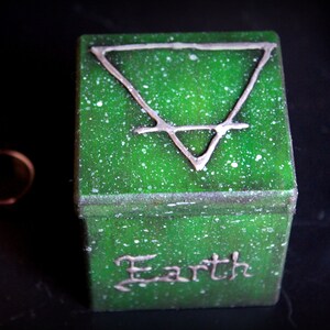 Earth Green Box Green Witch Box Forest Green Box Meditation - Etsy