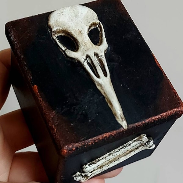 Skull Ring Box - Etsy