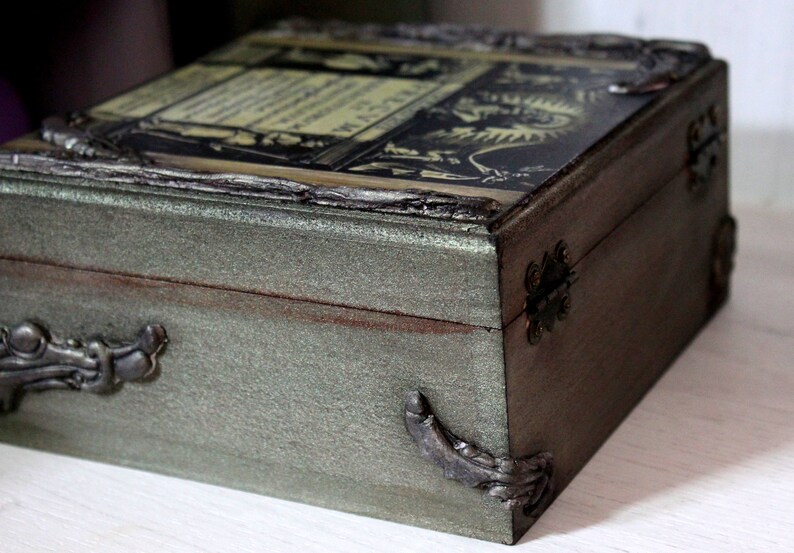 Spiritual Decor Box Gothic Decor Alchemy Decor Shadow Box | Etsy