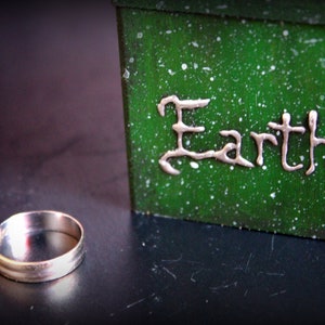 Earth Green Box Green Witch Box Forest Green Box Meditation - Etsy