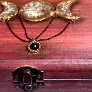 Triple Moon Box Gothic Decor Box Tarot Box Moon Decor Wicca - Etsy