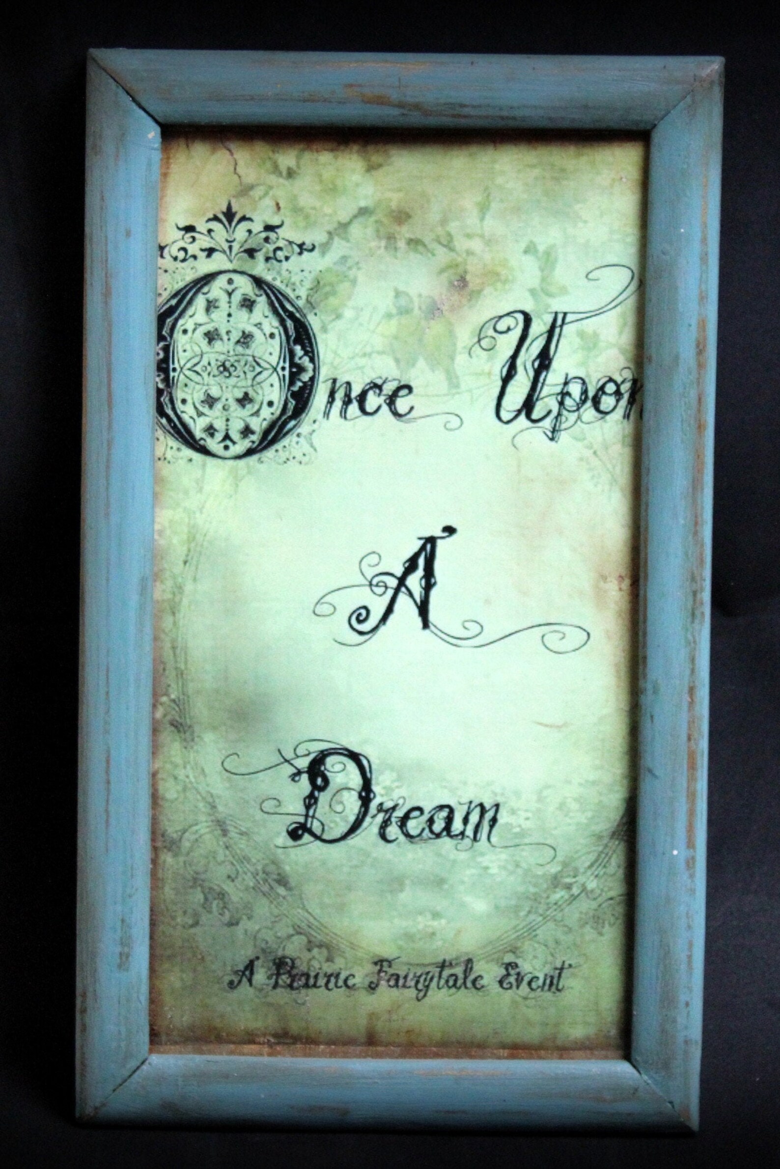 Once Upon a Dream Fairy Tale Decor Forest Decor Forest Wall | Etsy