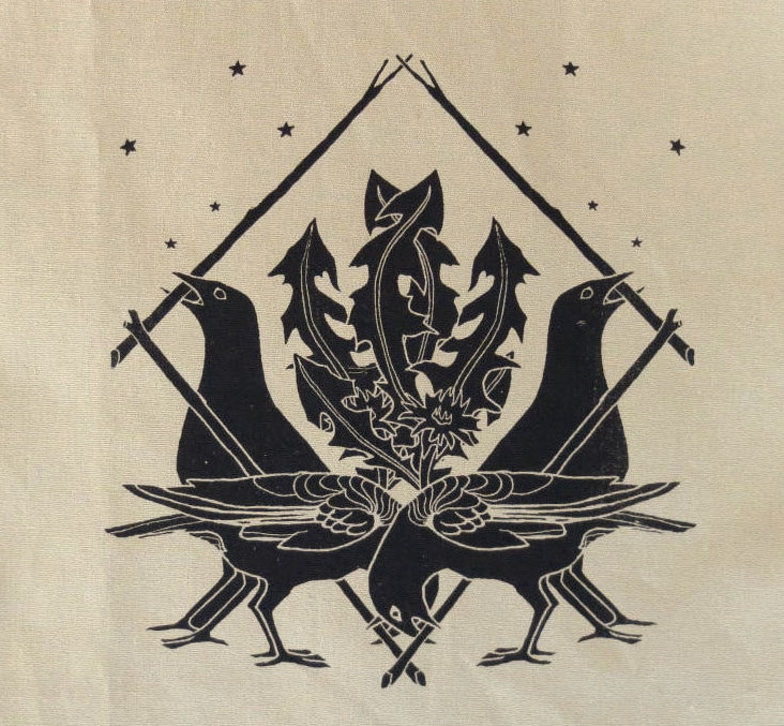 Crow Shield Patch - Etsy