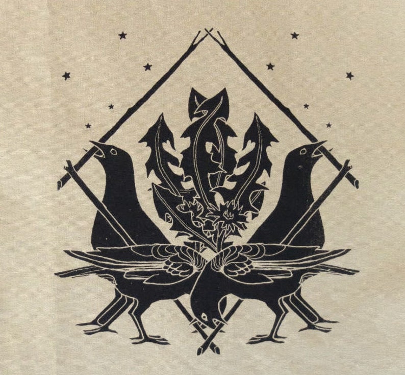 Crow Shield Patch - Etsy