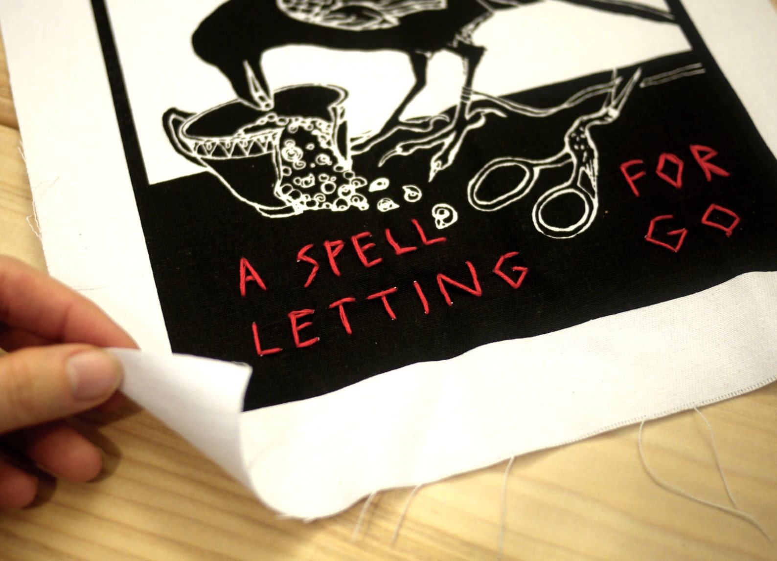 A Spell for Letting Go Patch - Etsy