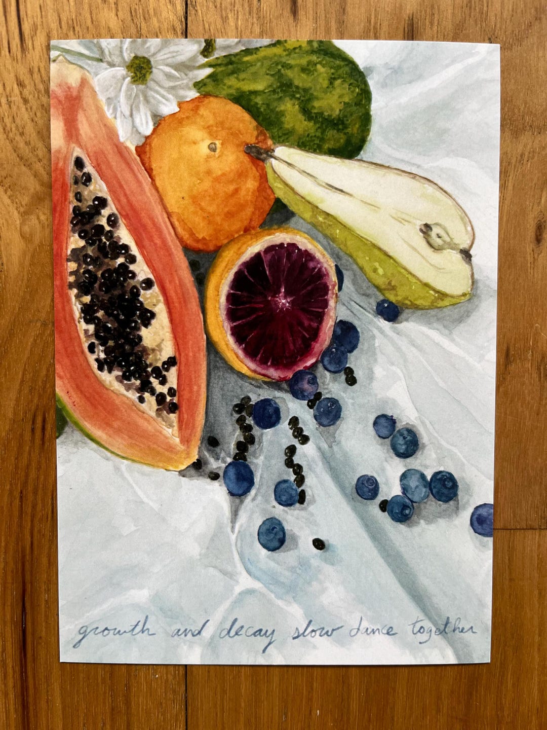 Memento Mori Postcard - Etsy