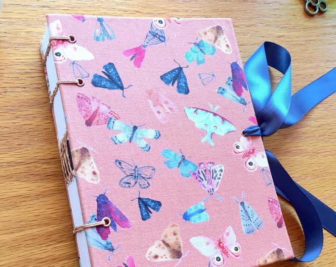 Handmade Journal, Handbound Sketchbook, Mixed Media Art Journal, Travel ...