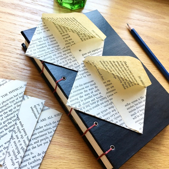 12 Handmade Envelopes Made From Vintage Book Pages Mini | Etsy