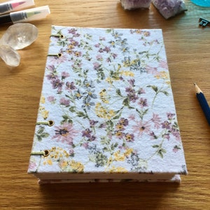 Handmade Journal, Handbound Sketchbook, Mixed Media Art Journal, Travel ...