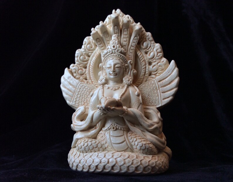 Naga Kanya Snake Goddess Suvannamaccha offering sacred water | Etsy