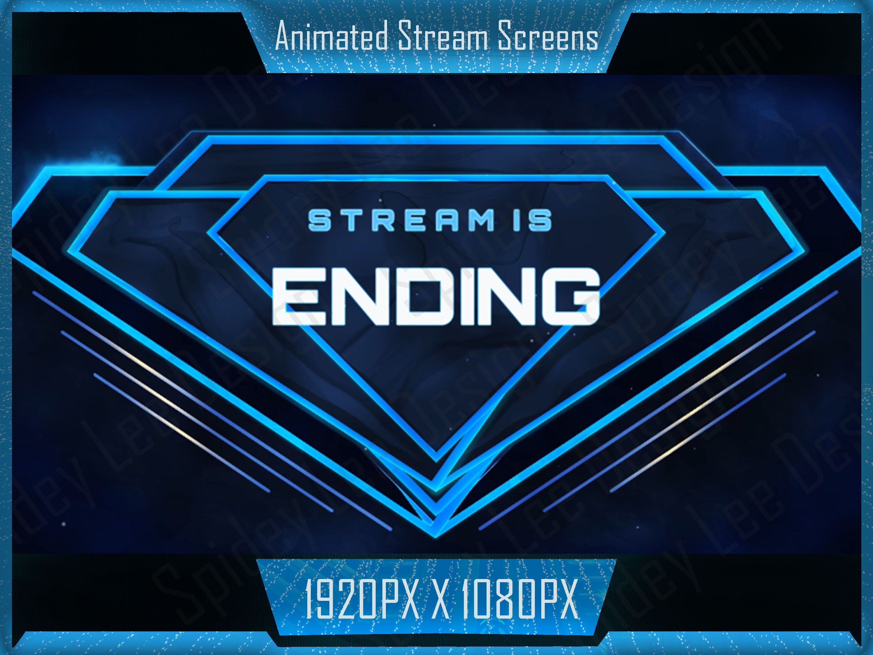 Animated Stream Screen, Twitch Stream Screens, Twitch Animated Screen ...