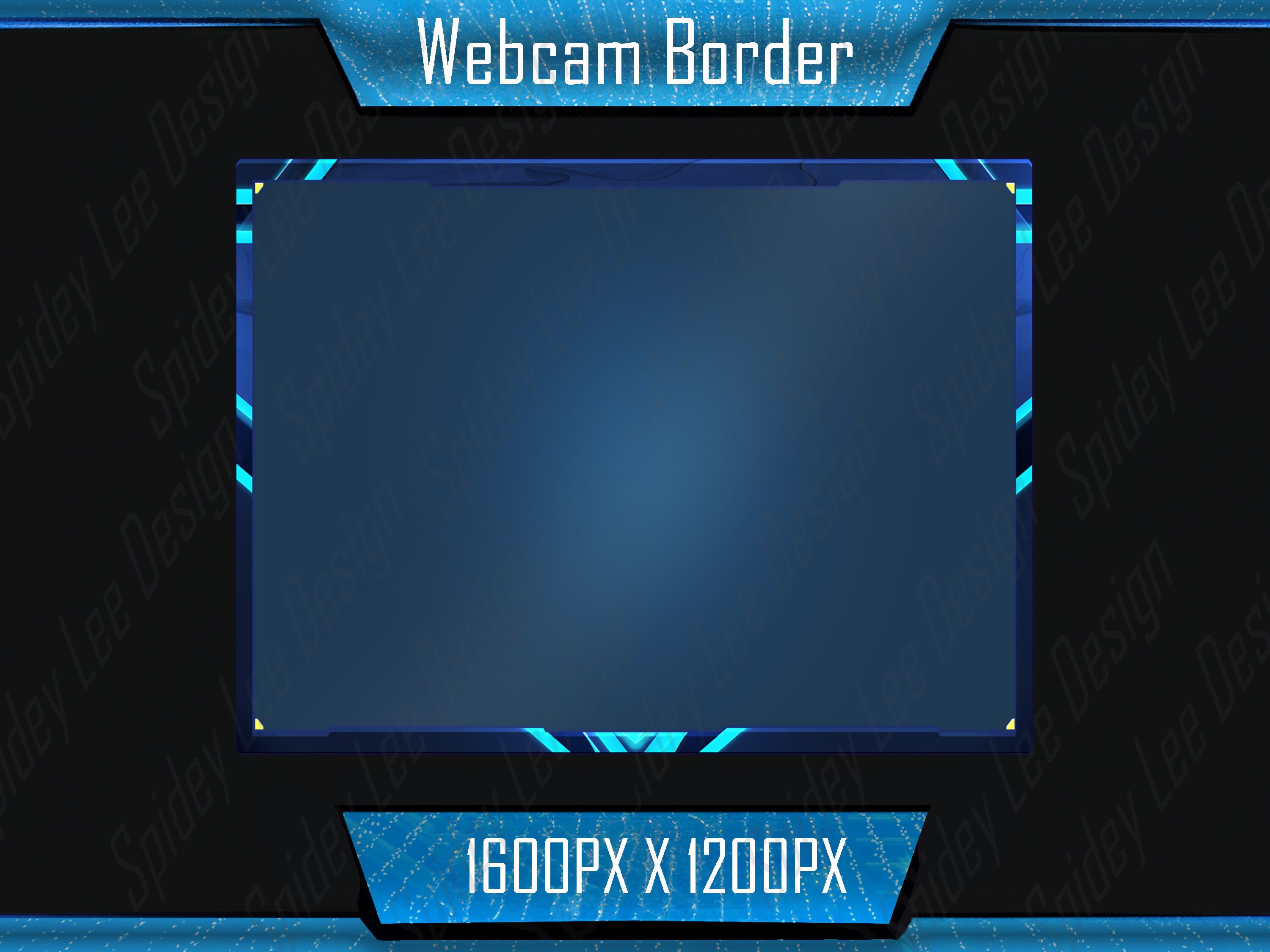 Animated Webcam Border, Webcam Overlay, Animated Webcam Overlay, Twitch ...