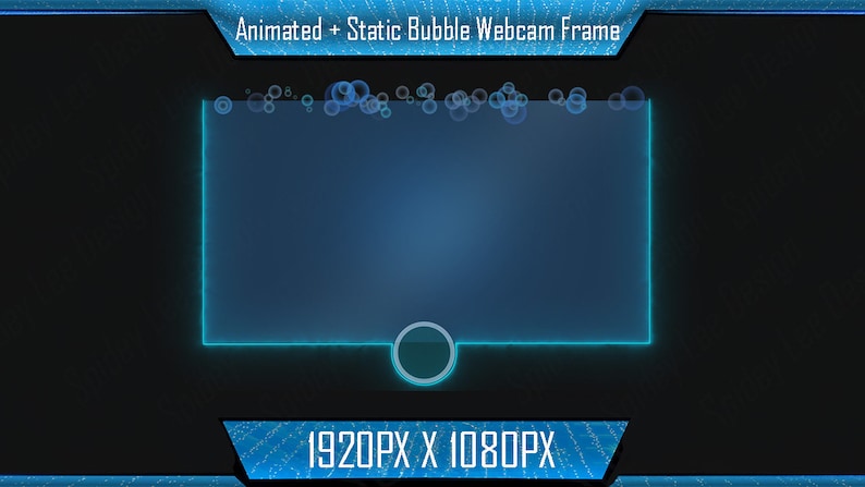 Bubble Frame Animated, Animated Webcam Frame, Static and Animated ...