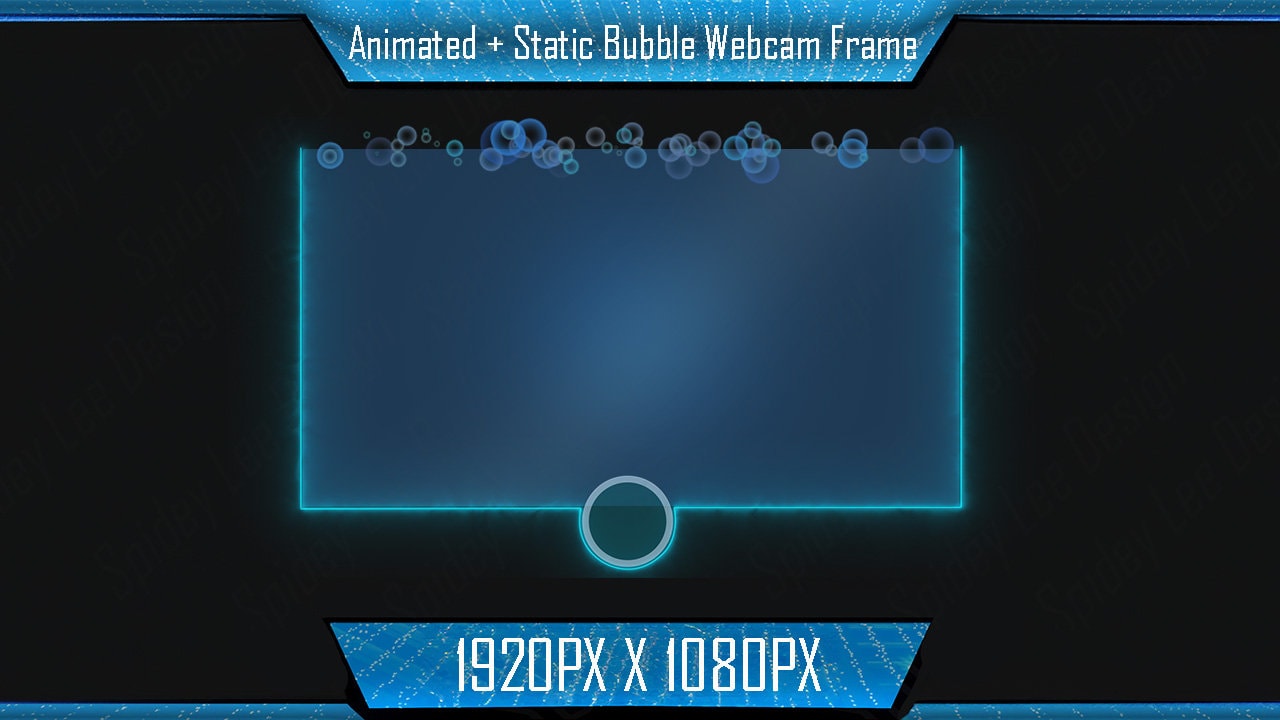 Bubble Frame Animated, Animated Webcam Frame, Static and Animated ...