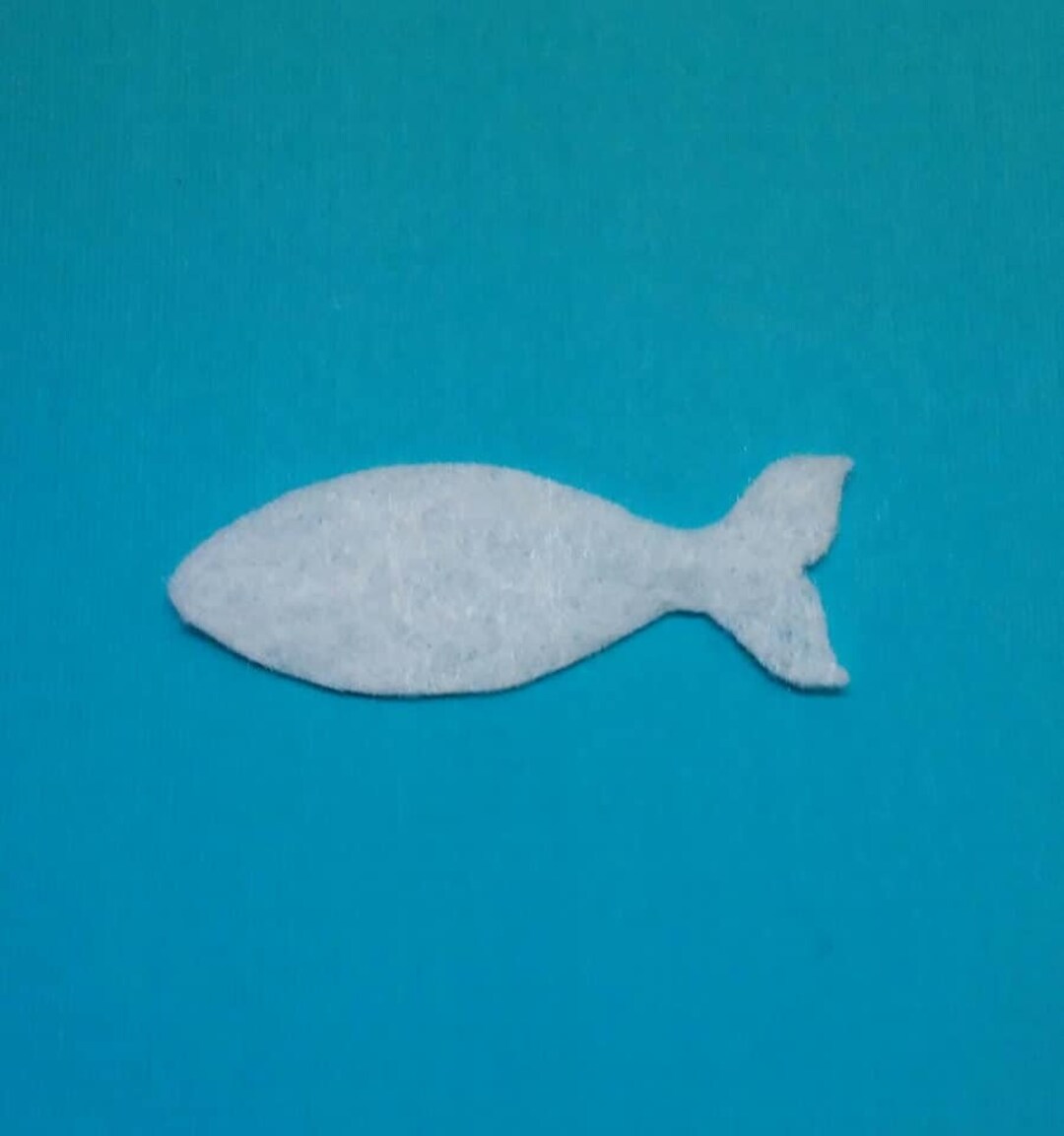Fish Cut Out for Wax Dipping and Other Projects, 50 Count, White Only ...