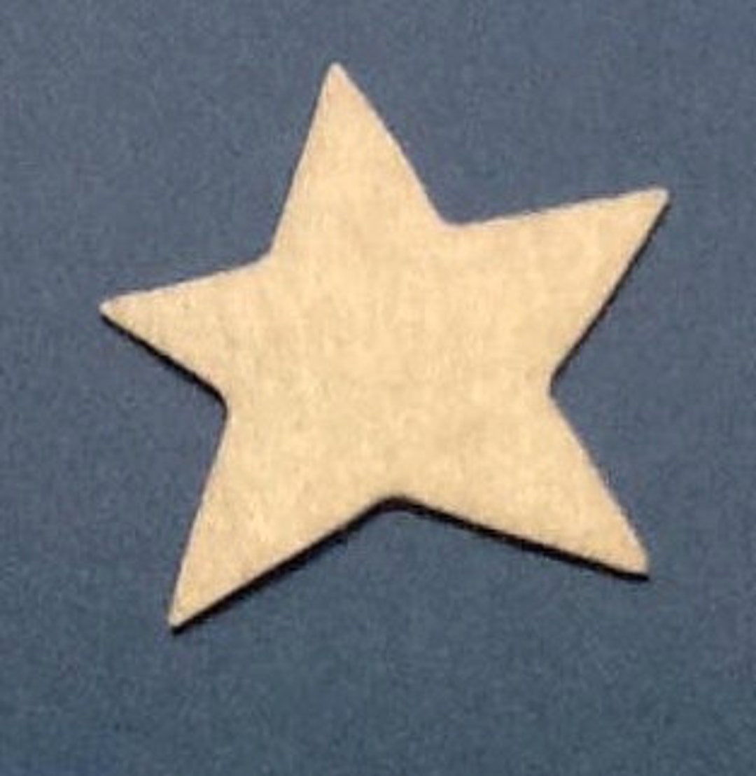 Wacky Star Felt Cut Out for Wax Dipping and Other Projects - Etsy
