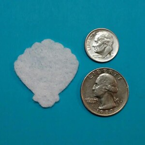 Seashell Felt Cut Out for Wax Dipping and Other Projects, 50 Count ...