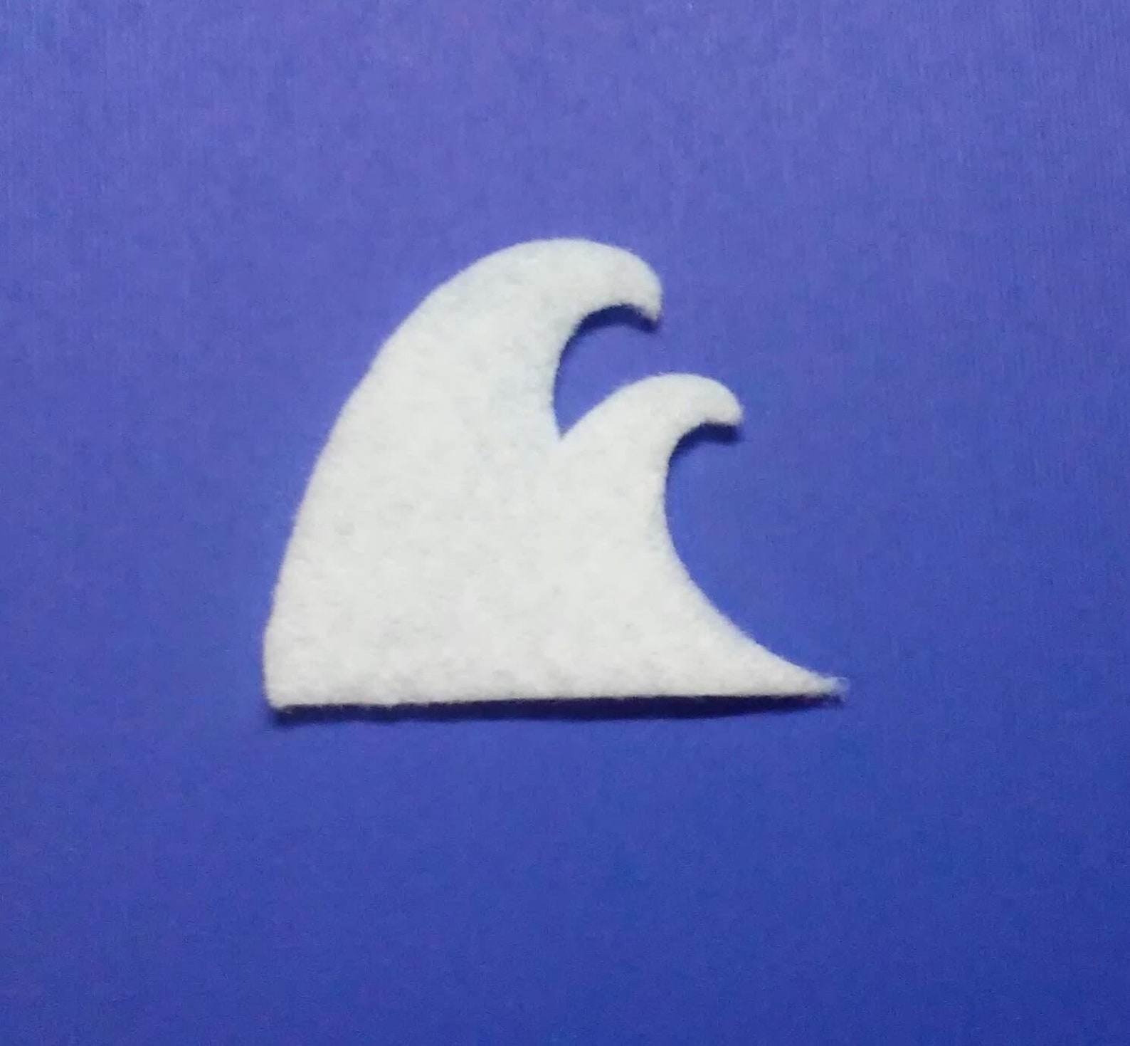 Waves Felt Cut Outs for Wax Dipping and Other Projects White - Etsy
