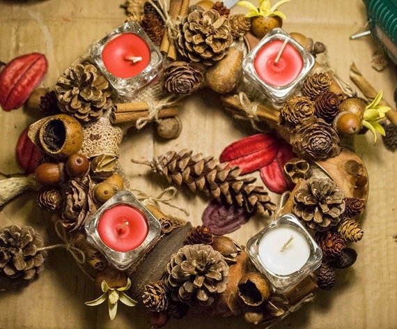 Traditional German Advent Wreath - Count the Sundays before Christmas ...