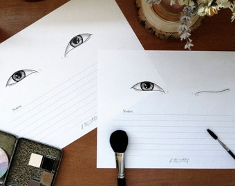 Makeup Face Chart Printable Makeup Practice Sheets Makeover - Etsy