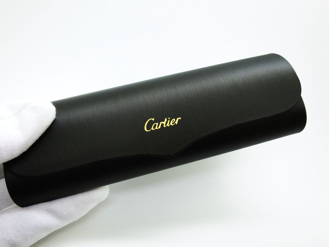 AUTHENTIC CARTIER GLASSES Case From the Cartier Eyewear Collection With ...