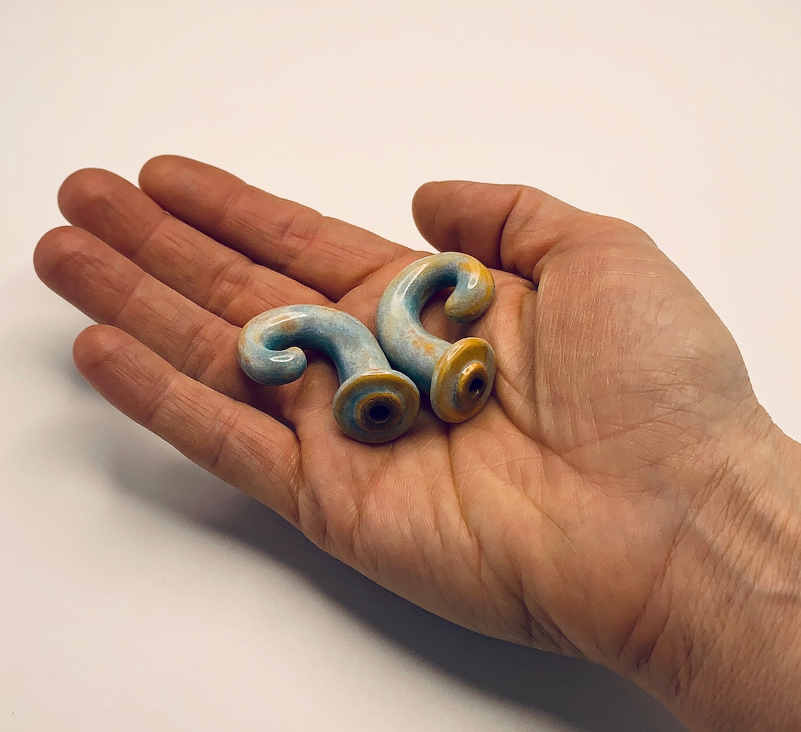 Ear Gauges. 7/16 Ear Gauges. Ceramic Ear Gauges - Etsy