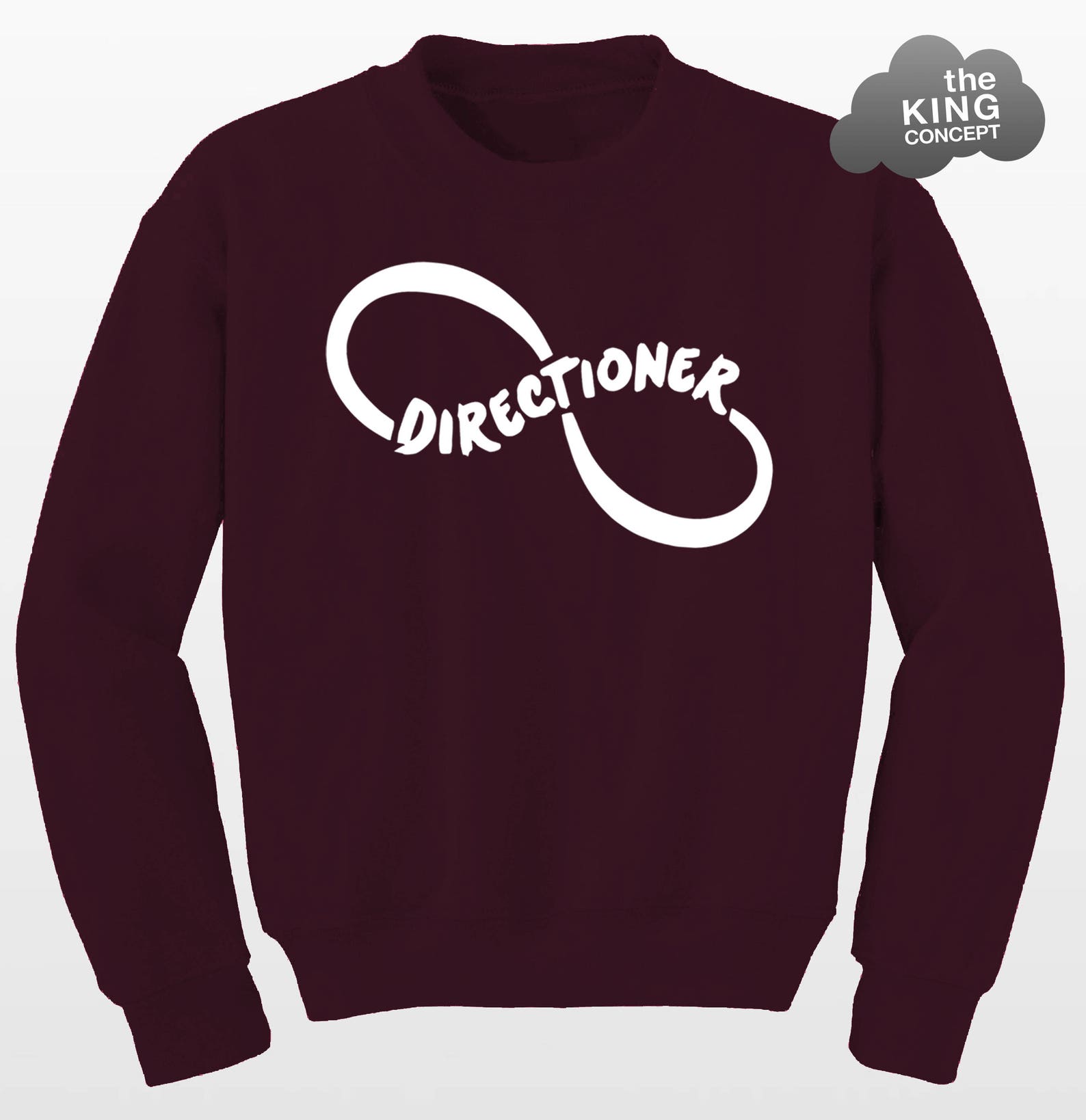 Directioner Sweatshirt 1D Fangirl Concert Fan Sweater Pullover Jumper ...