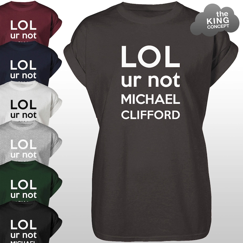 LOL Ur Not Michael Clifford T-Shirt 5SOS 5 Seconds of Summer | Etsy