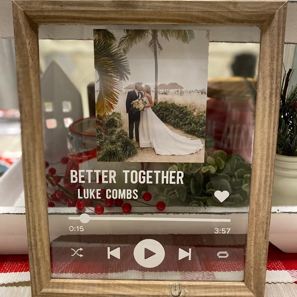 Spotify Picture Frame - Etsy