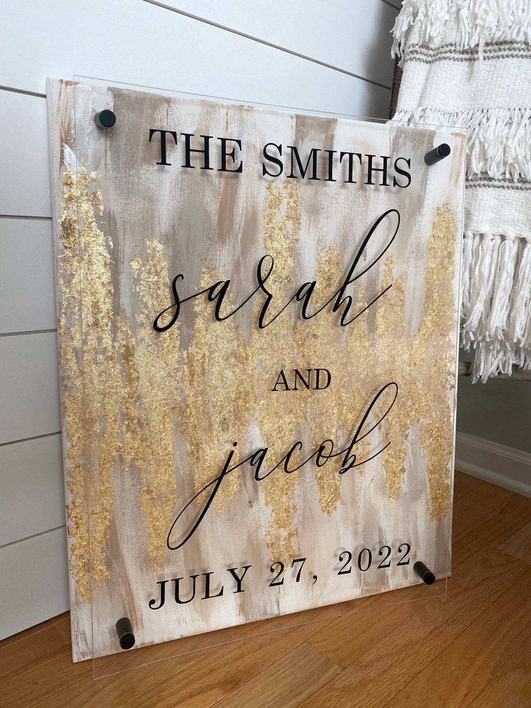 Canvas Welcome Sign - Etsy