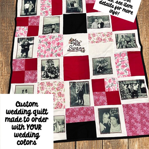 Custom Wedding Quilt - Etsy