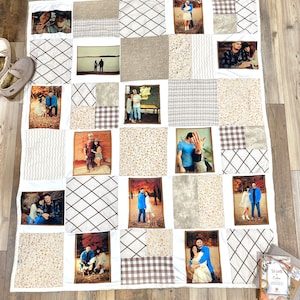 Custom Wedding Quilt, Personalized Quilt, Memory Quilt, Wedding Gift ...