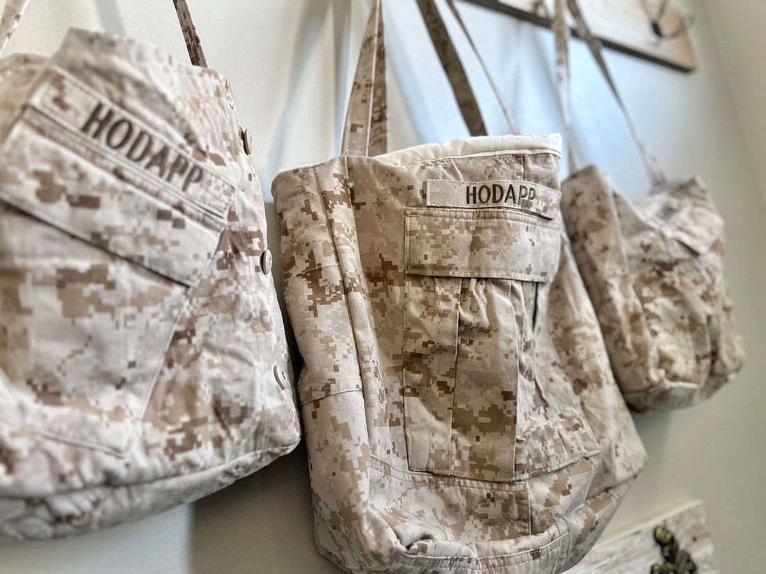 Custom Fatigue Tote Bag: Personalized Military Gift - Etsy