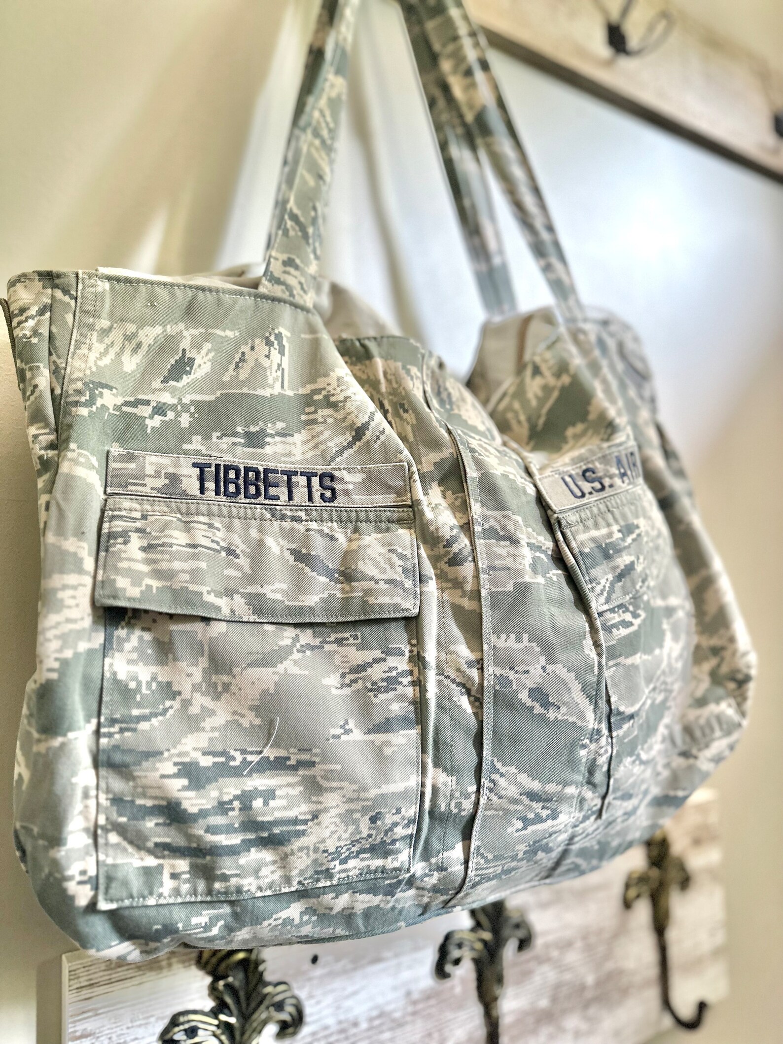 Custom Fatigue Tote Bag: Personalized Military Gift - Etsy
