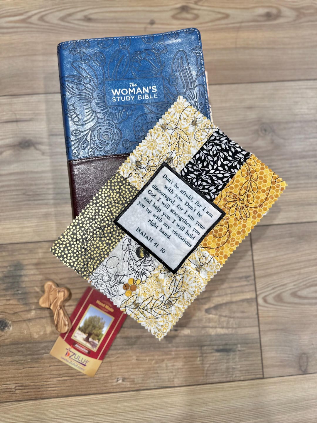 Handheld Prayer Quilt, Bible Verse, Praying Cross, Prayer Gift - Etsy