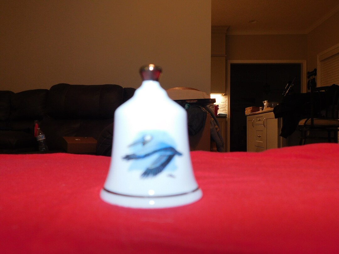 Danbury Mint Mini Bell Official State Bird Collection Louisiana Eastern ...