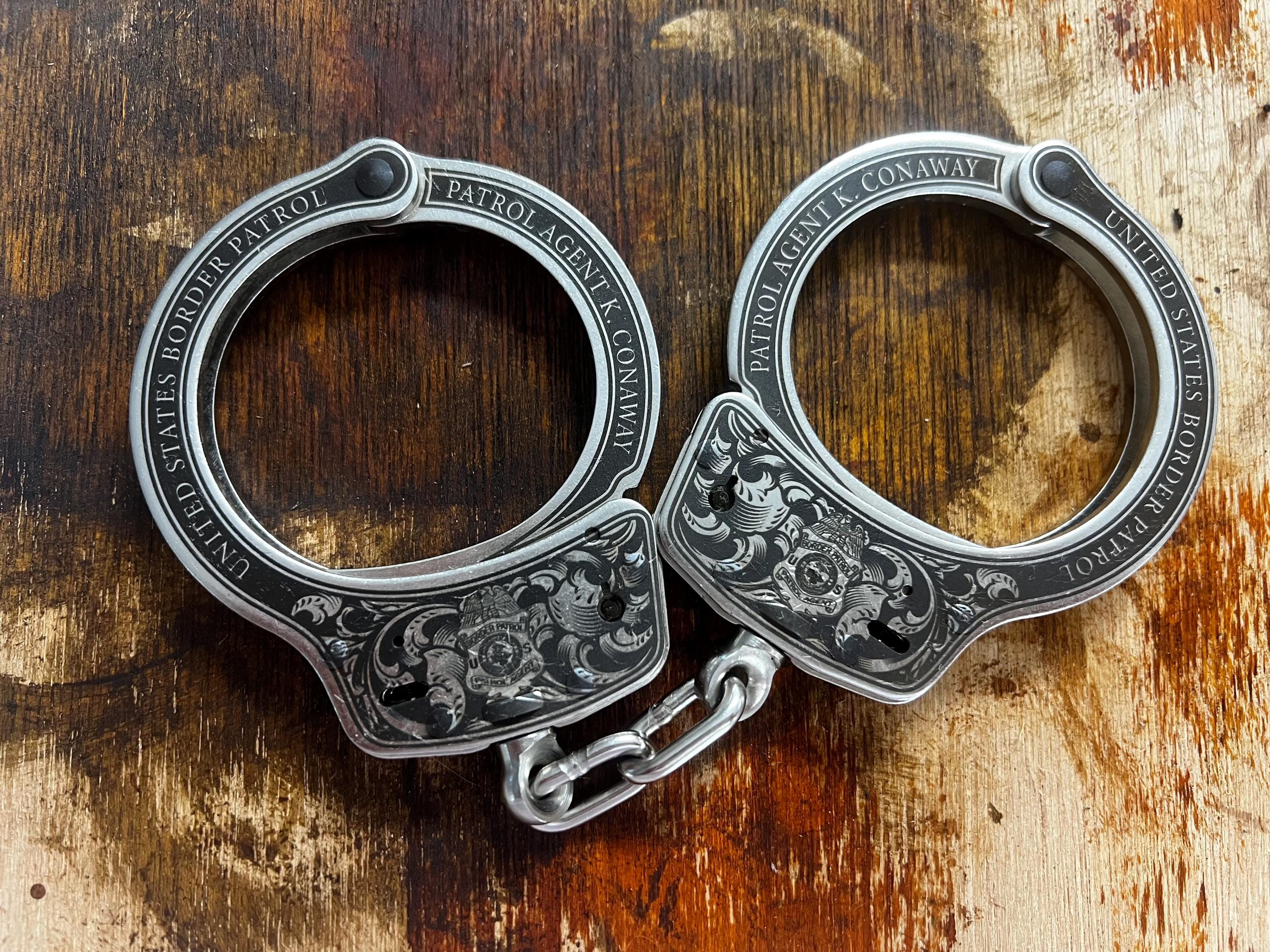 Engraved Handcuffs - 4 - Etsy