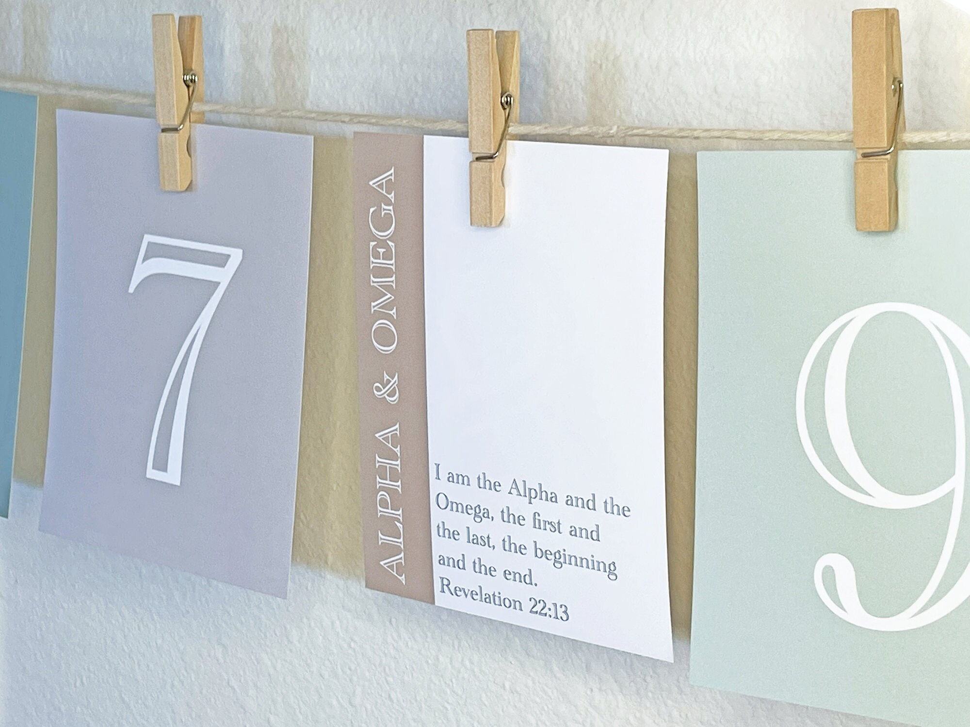 KJV Names of Jesus Advent Cards (printable) - Scripture in the King ...