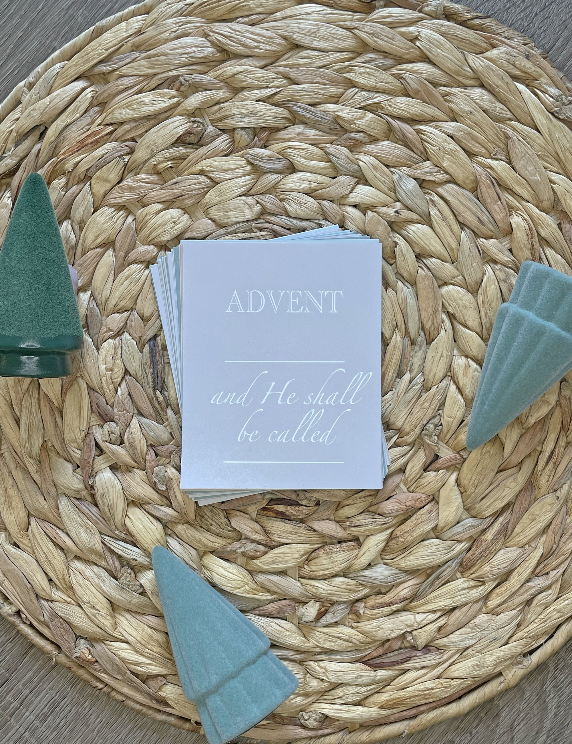 KJV Names of Jesus Advent Cards (printable) - Scripture in the King ...