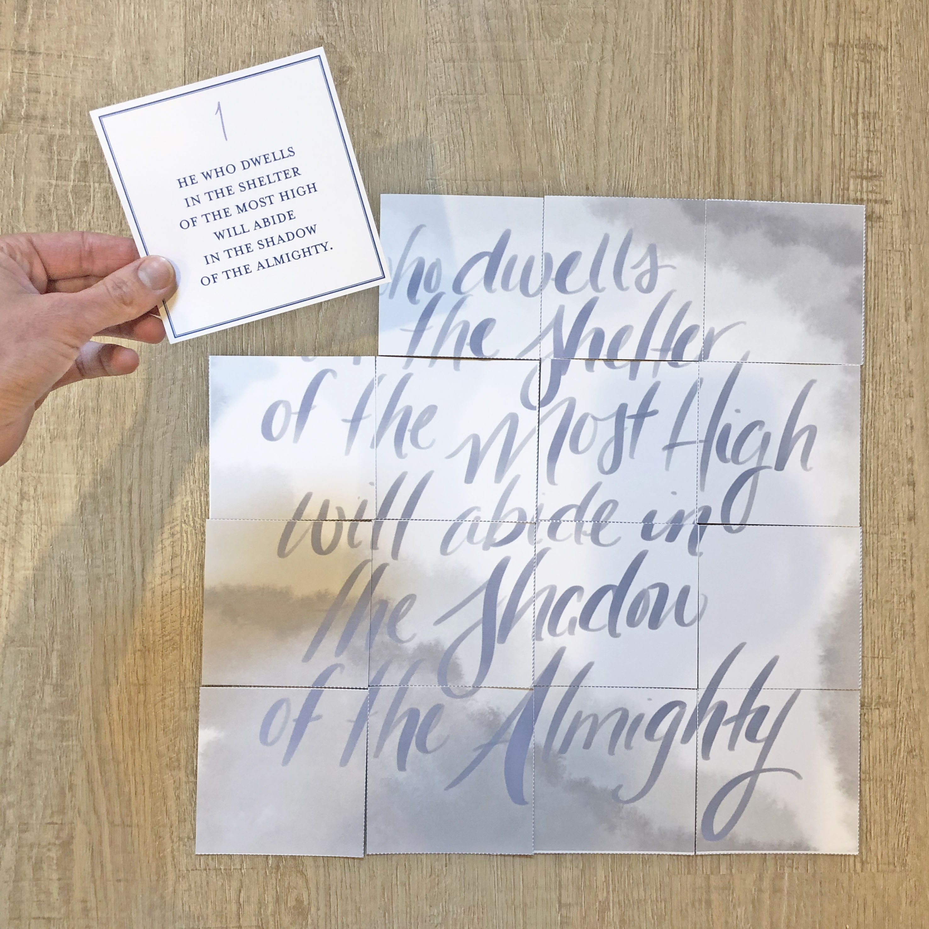 Psalm 91 Scripture Memory Cards (printable Version) - Etsy