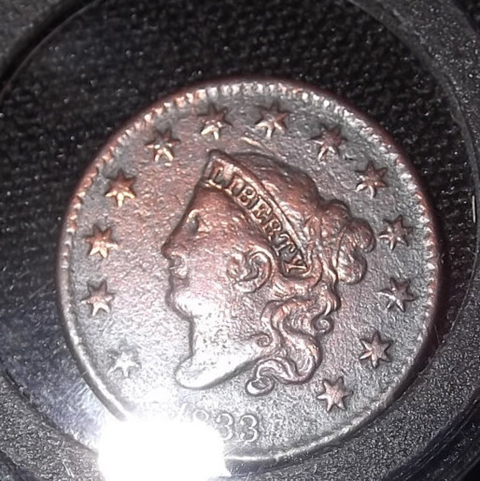 1833 Coronet Liberty Head Large Cent and an 1859 Indian Head Penny - Etsy