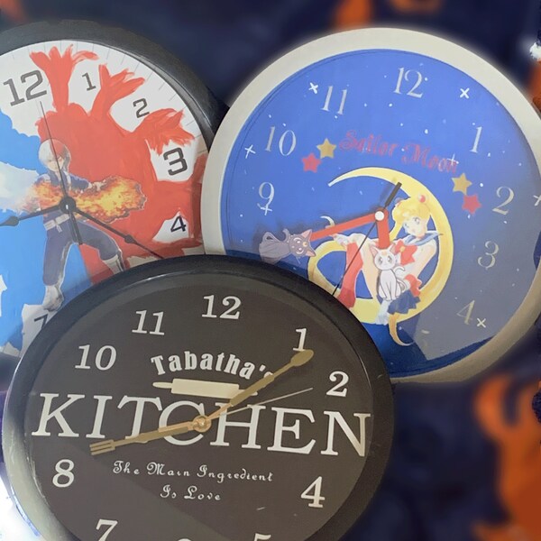 Anime Clocks - Etsy