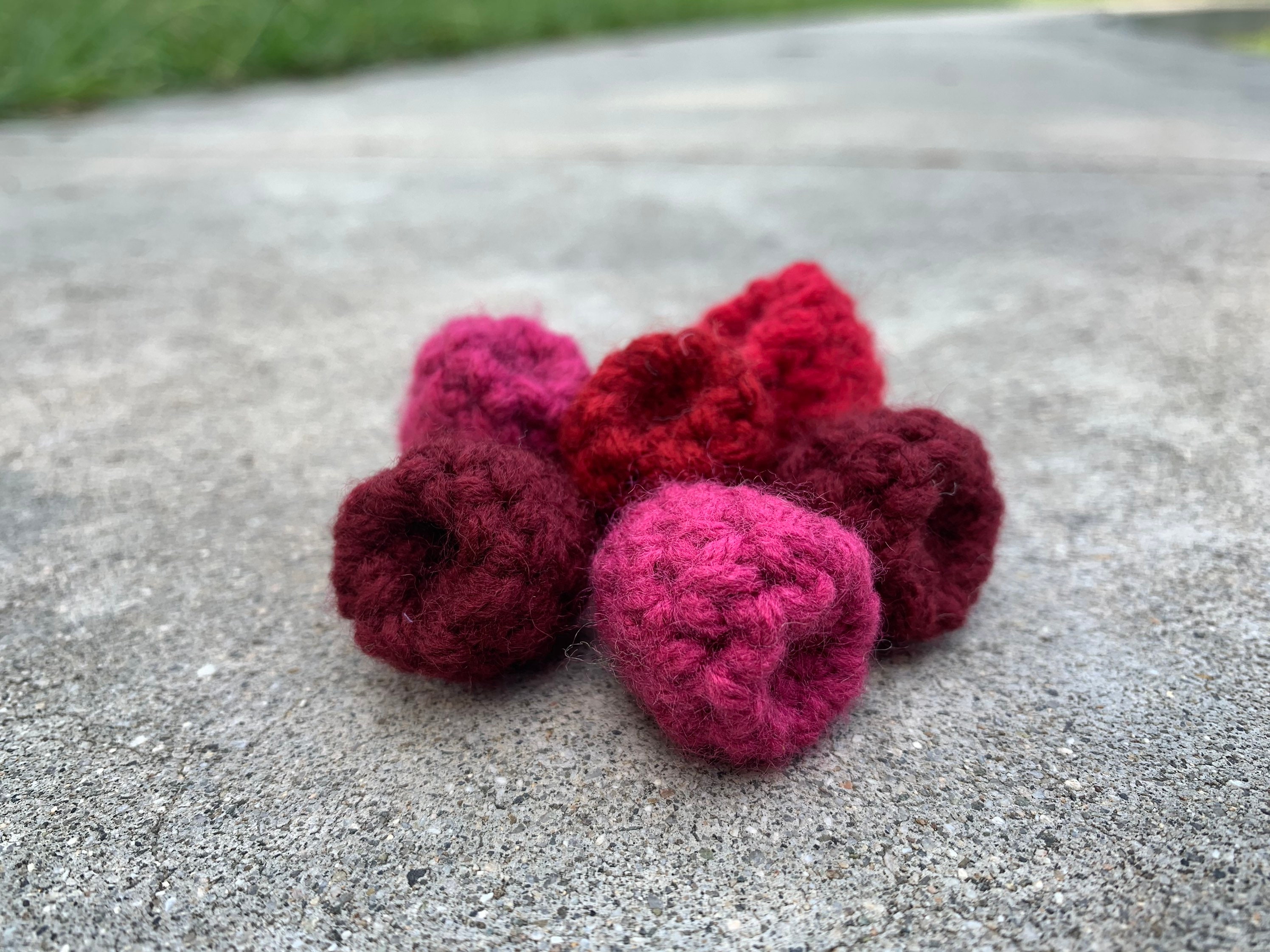 Crochet Raspberries - Etsy