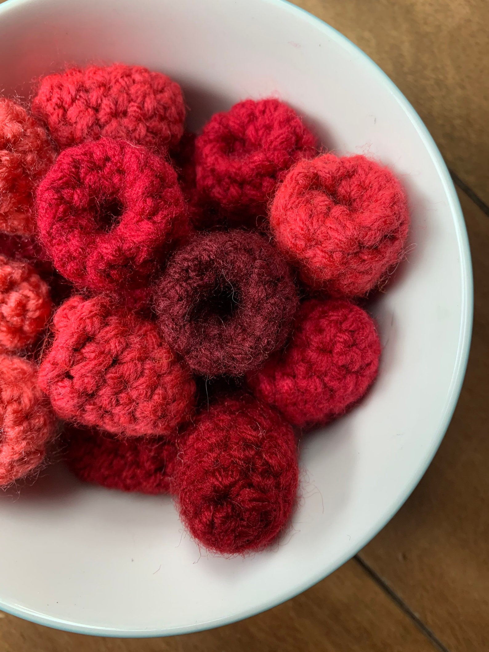 Crochet Raspberries - Etsy