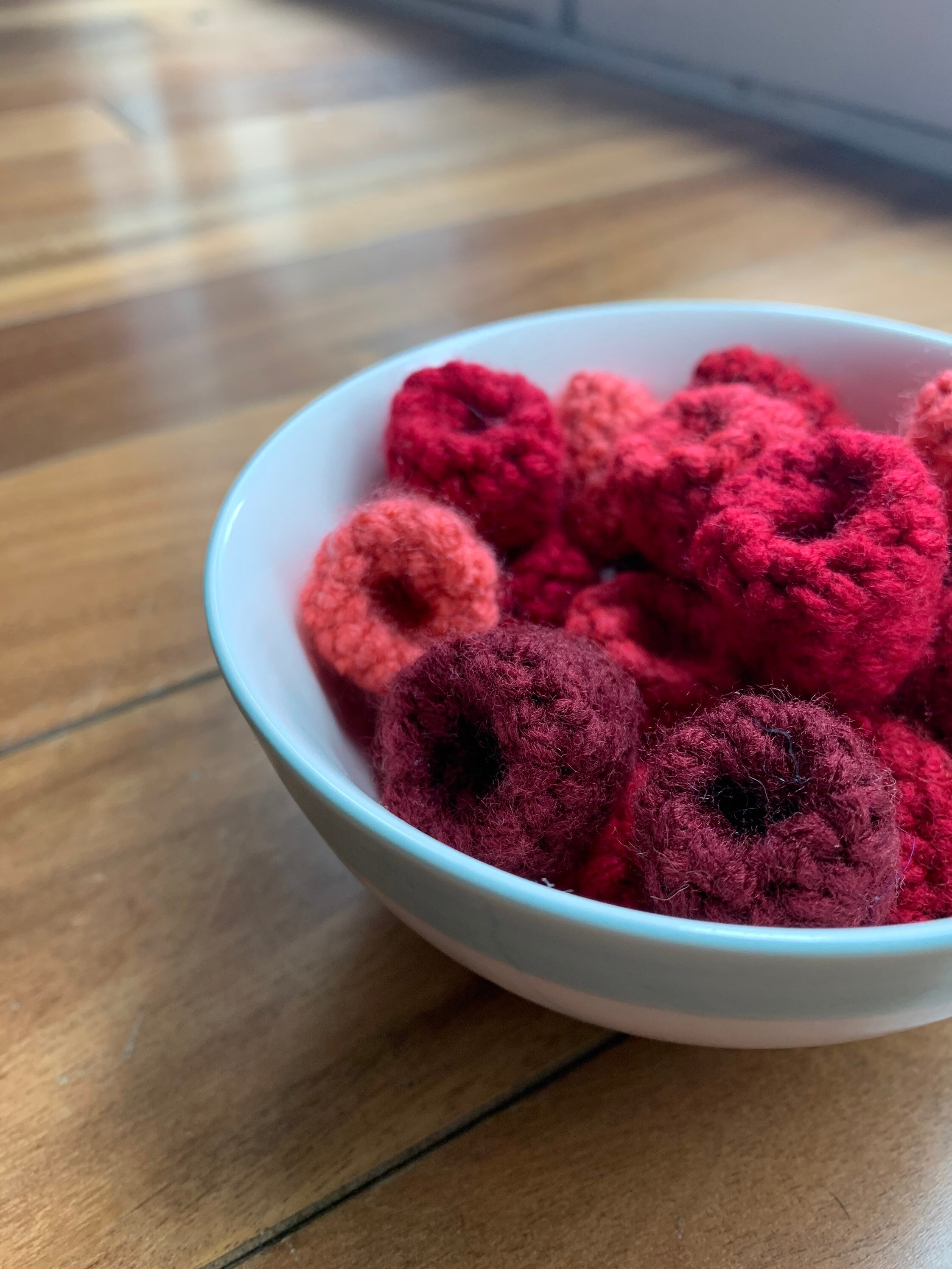 Crochet Raspberries - Etsy