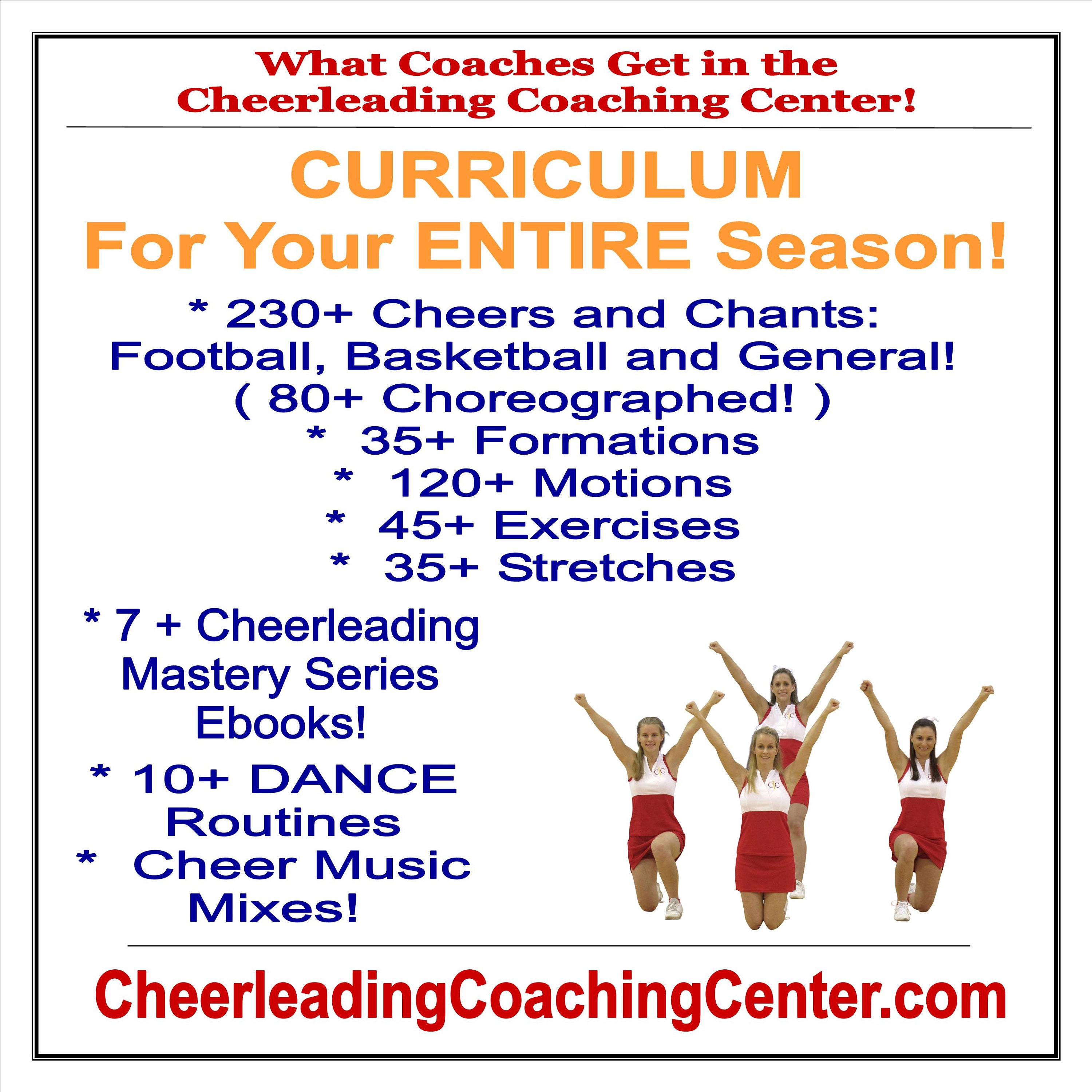 How to Coach Cheerleading - COMPLETE Cheerleading Coach Program ...