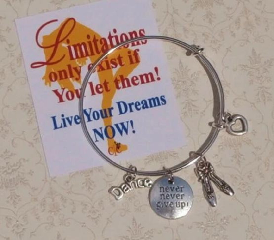 Dance Bracelet, Dancer Bracelet, Personalized Dancer Gift, Dance ...