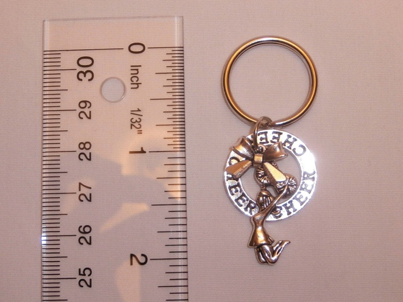 Cheerleader Key Chain, Cheerleading Keychain, Cheerleading Gift ...